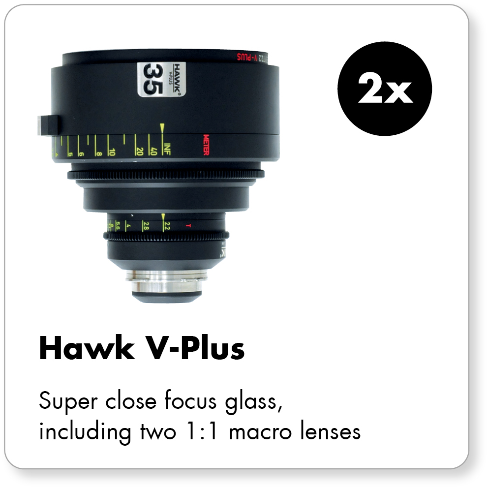 Hawk Anamorphic Lenses 2x | Vantage Film